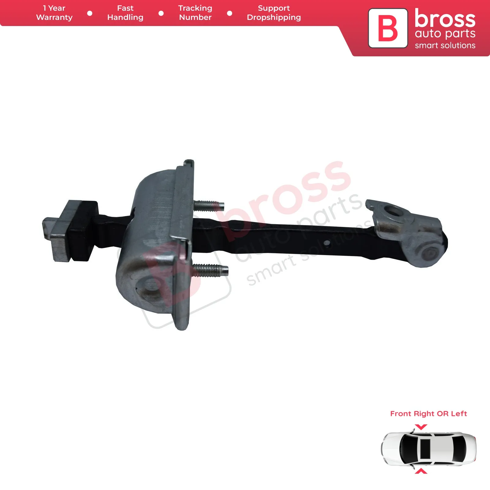 BDP724-Front-Left-OR-Right-Door-Hinge-Stop-Check-Strap-Limiter-160010 ...