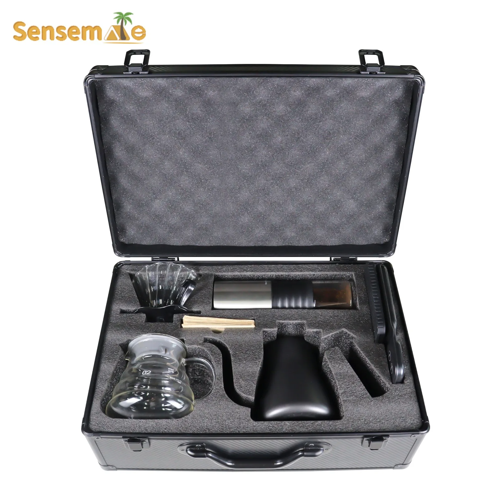 SENSEMAKE-Outdoor-Brewing-Ferramentas-Set-A-o-Burr-Grinder-Caf-Travel ...