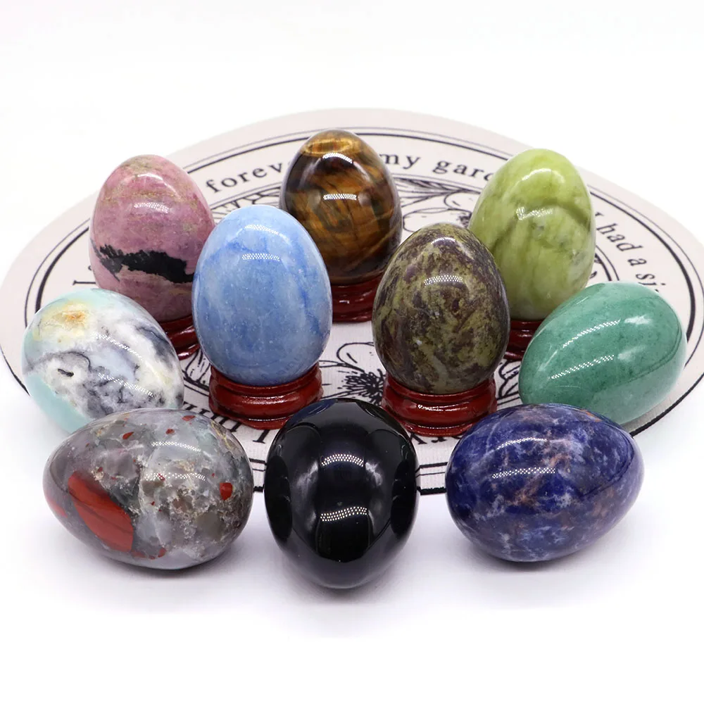35x50mm-Egg-Shaped-Crystals-Stones-Natural-Gemstone-Hand-Polished-Craft ...