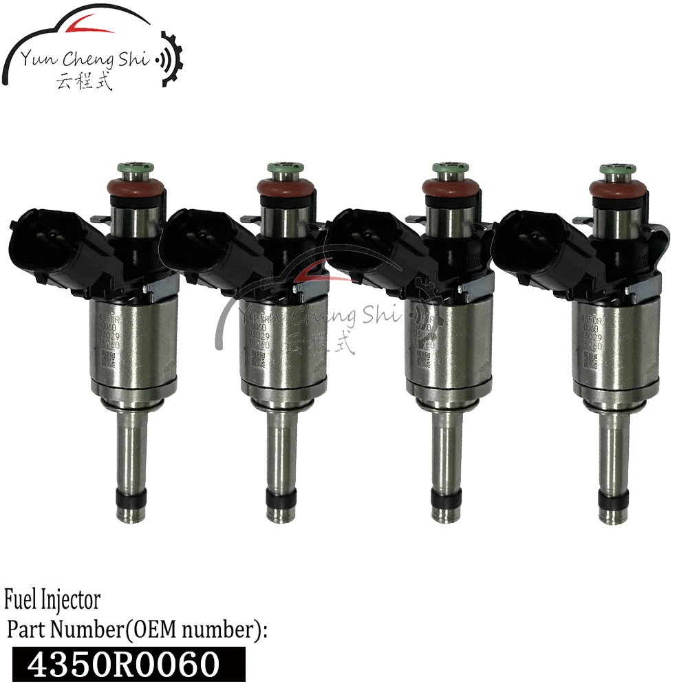 4PCS-4350R0060-Original-Fuel-INJECTOR-Nozzle-For-Nissan-Fiat-Qashqai ...