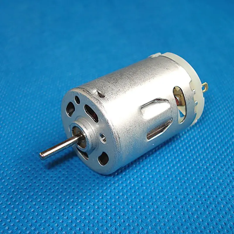 R385 카본 브러시 모터, 고속 DC 모터, DC 12V, 소형 모터, 선박 모델, 자동차 진공 청소기, 헤어 드라이어에 적합 ...