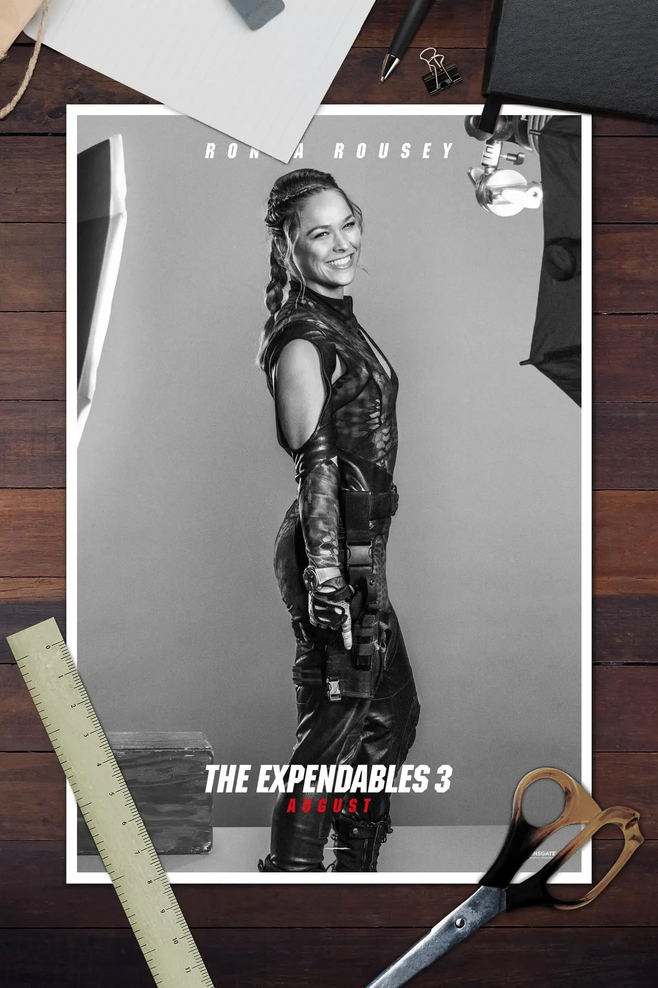 Ronda Rousey Expendables 3 Poster