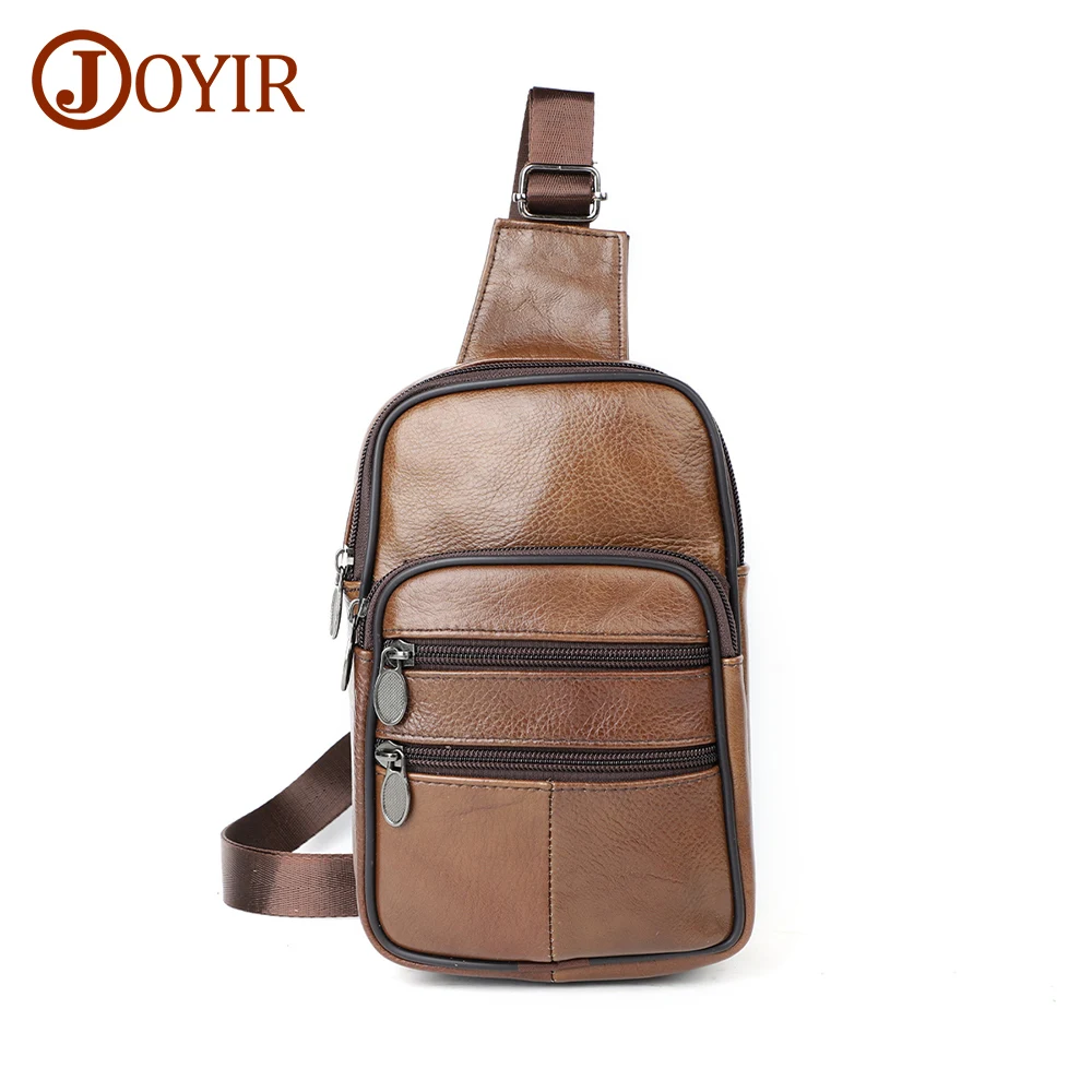 JOYIR-Genuine-Cowhide-Leather-Men-Travel-Chest-Pack-Casual-Shoulder ...