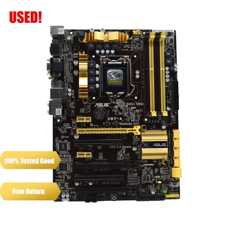 Asus-Z87-A-Original-Desktop-Motherboard-Z87-Socket-LGA-1150-i7-i5-i3 ...