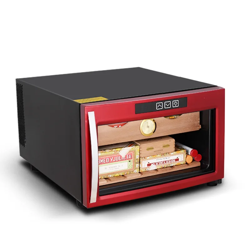 Electric-Humidor-Moisturizing-Cigars-Cedar-Wood-Cigar-Humidor-Control ...