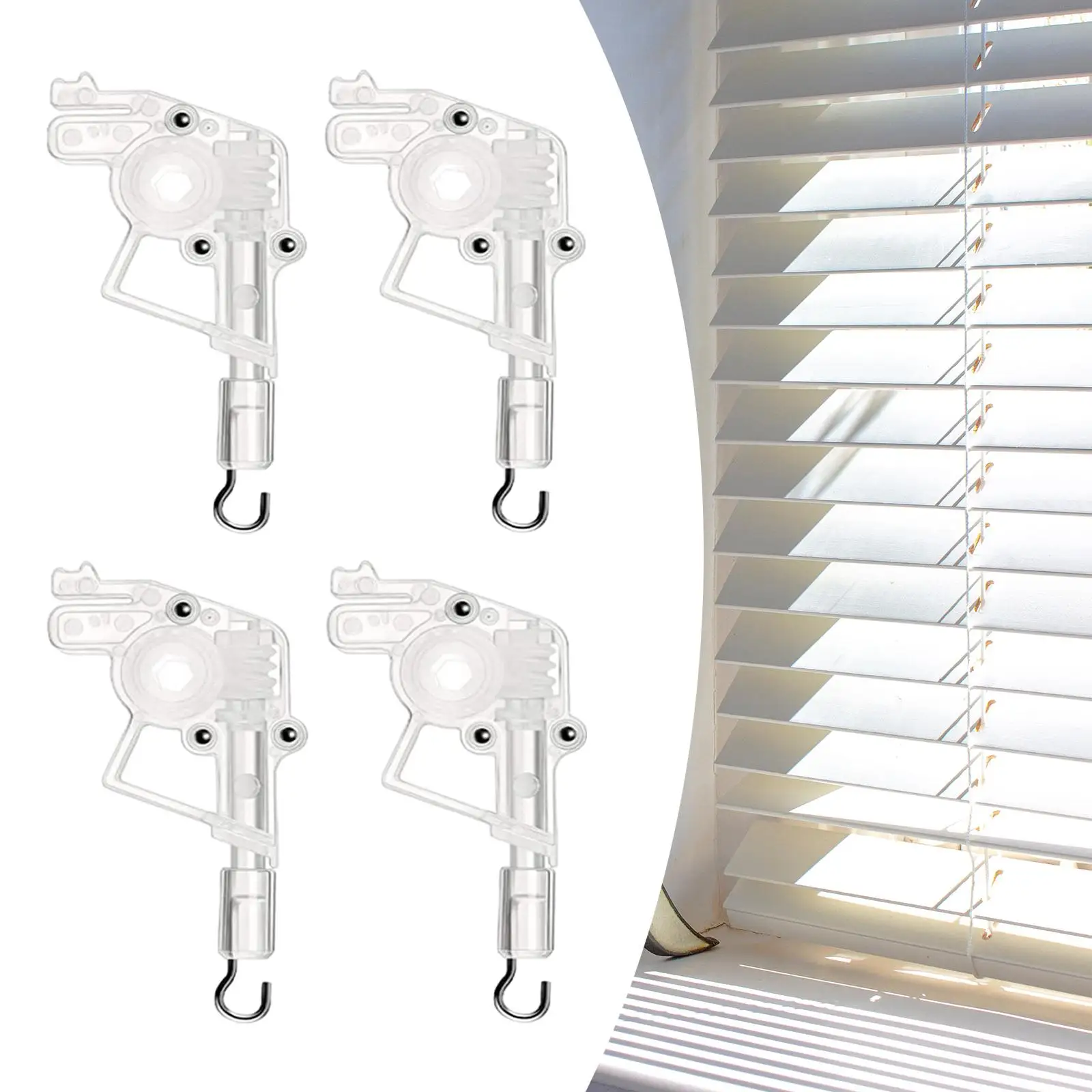 4x-Blind-Tilt-Mechanism-Window-Blind-Wand-Low-Rail-Blinds-Accessories ...