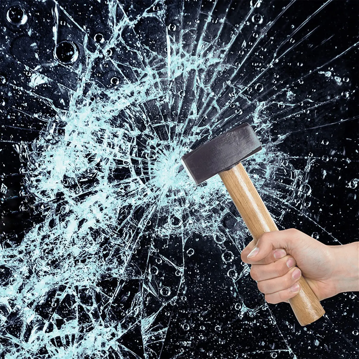 Shatterproof Clear Segurança e Segurança Window Film, Anti Shatter ...