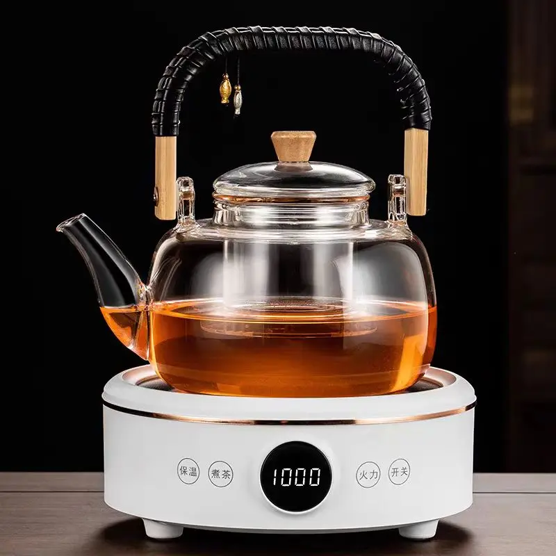 New-High-Boron-Silicon-Glass-Teapot-Chinese-Tea-Ceremony-Transparent ...