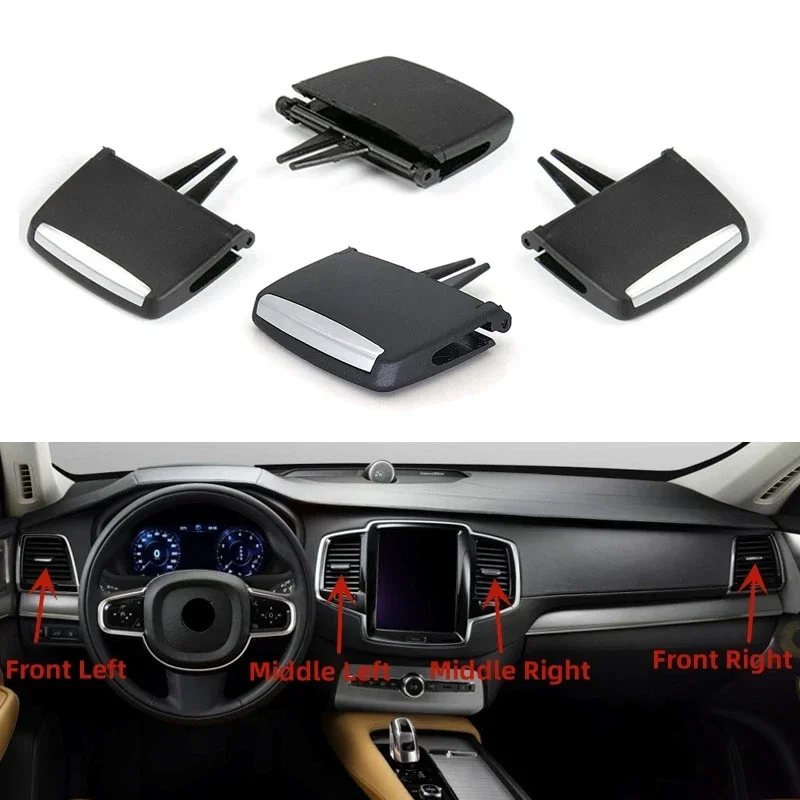 Car-Front-Rear-Air-Conditioning-Outlet-Clips-Dashboard-A-C-Vents-Pick ...