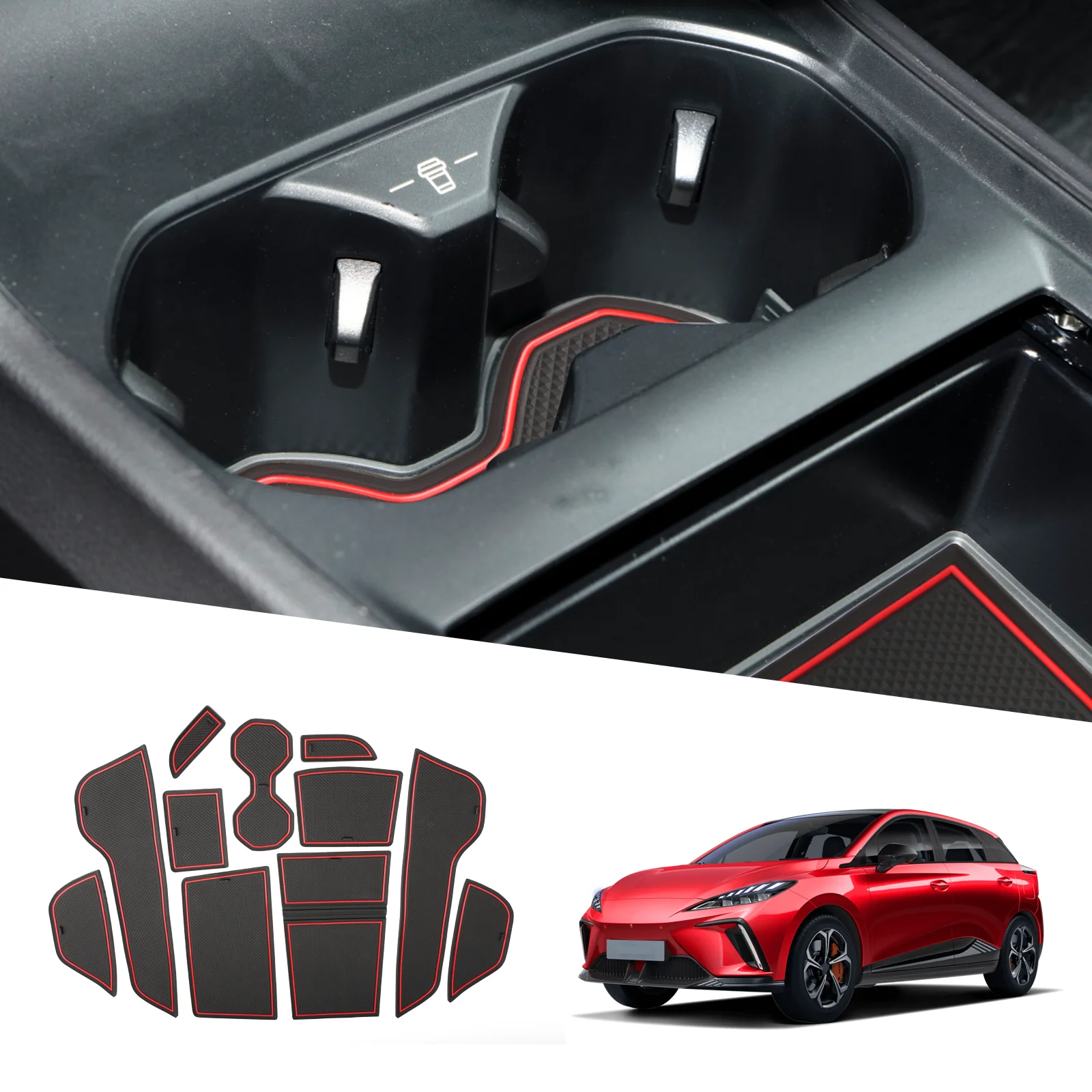 LFOTPP Door Groove Mat for MG 4 EV MG4 Electric (EH32) 2022-2024 Car ...