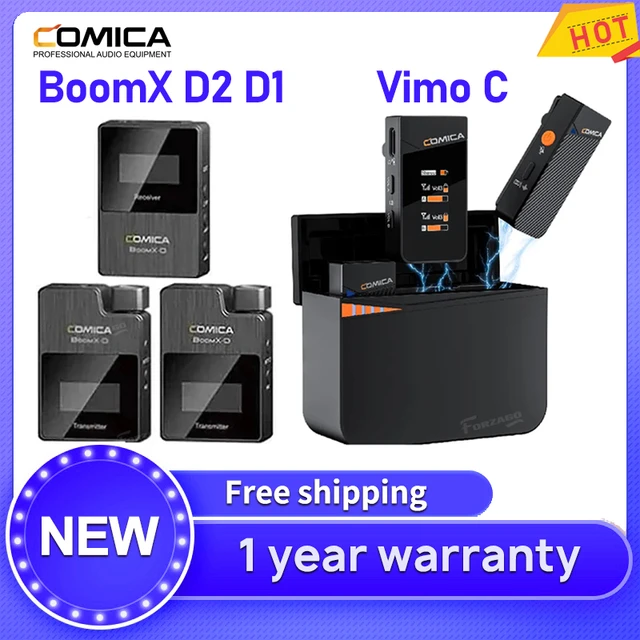 COMICA BoomX-D D1 D2 UC1 UC2 Wireless Microphone For, 50% OFF