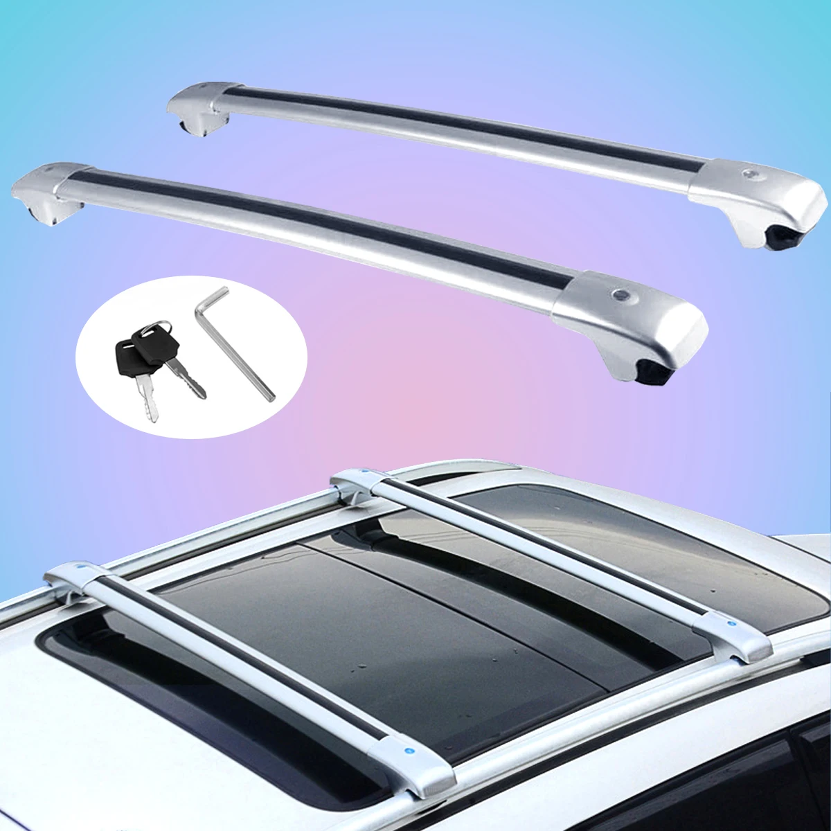2pcs-fit-for-chevy-Traverse-2024-Roof-Rail-Rack-Crossbars-cross-bars ...