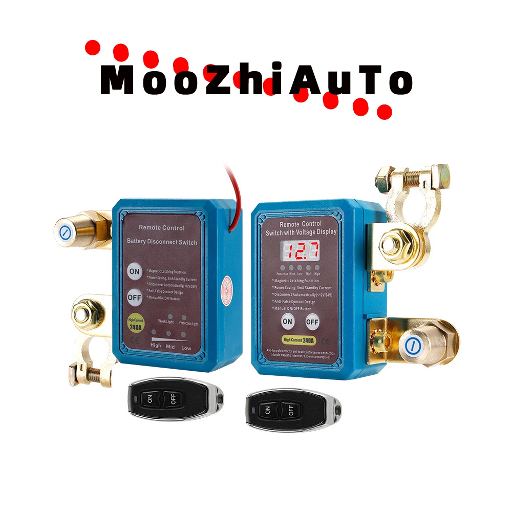 Automobile-Battery-Remote-Disconnect-Switch-12V-Power-Cut-off-Switch ...