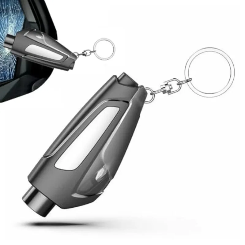 2025 New Car Safety Hammer Tool, Car Mounted Window Breaker, Keychain ...