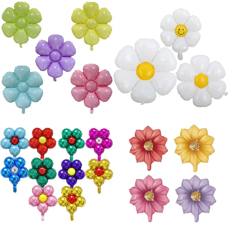 Flower-foil-balloon-Daisy-SunFlower-Rose-Flower-various-flowers ...