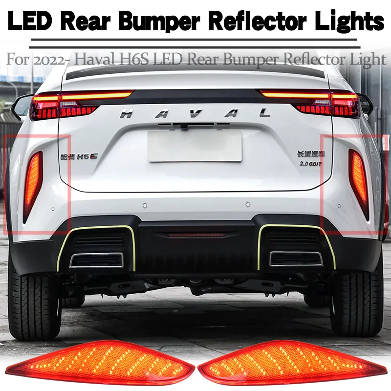 Car-LED-Rear-Fog-Lamp-Bumper-Light-For-2022-Haval-H6S-LED-Rear-Bumper ...