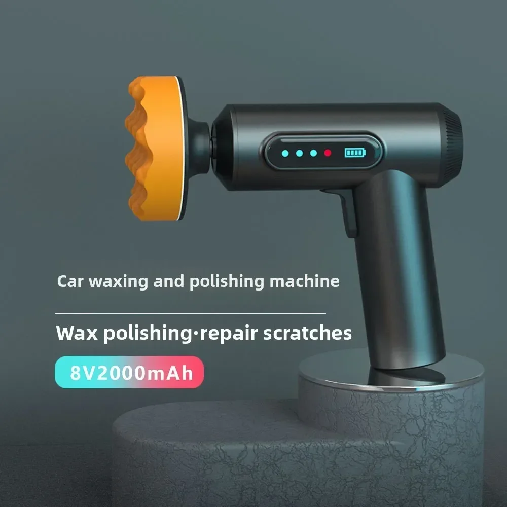 Car Polisher Handheld Wireless Polisher Car Polishing Waxing Machine ...