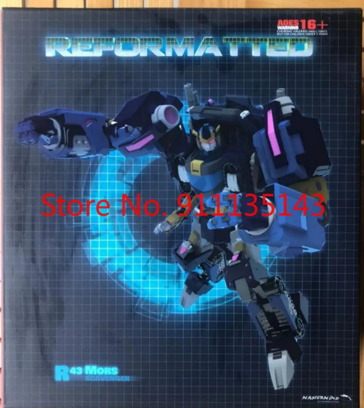 Mastermind Creations Mmc R-43 R43 Mors G1 Transformation Mp Collectible ...