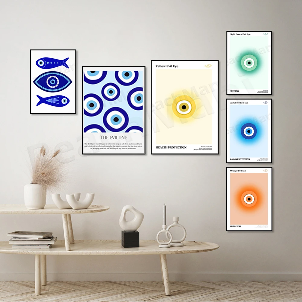Turkish Evil Eye Painting