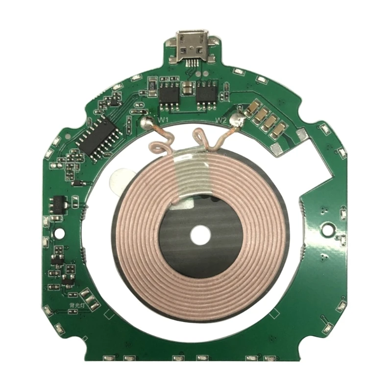 DIY-Wireless-Charging-Module-Micro-USB-Port-Circuit-Board-Wireless ...