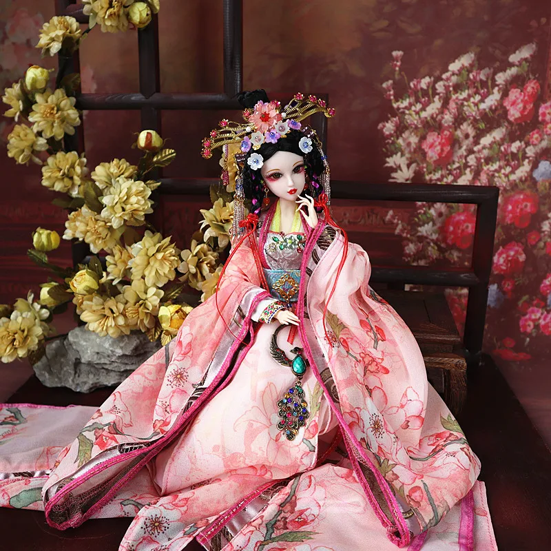 32CM-2019-New-Ancient-Chinese-Dolls-Collectible-Qing-Dynasty-Princess ...