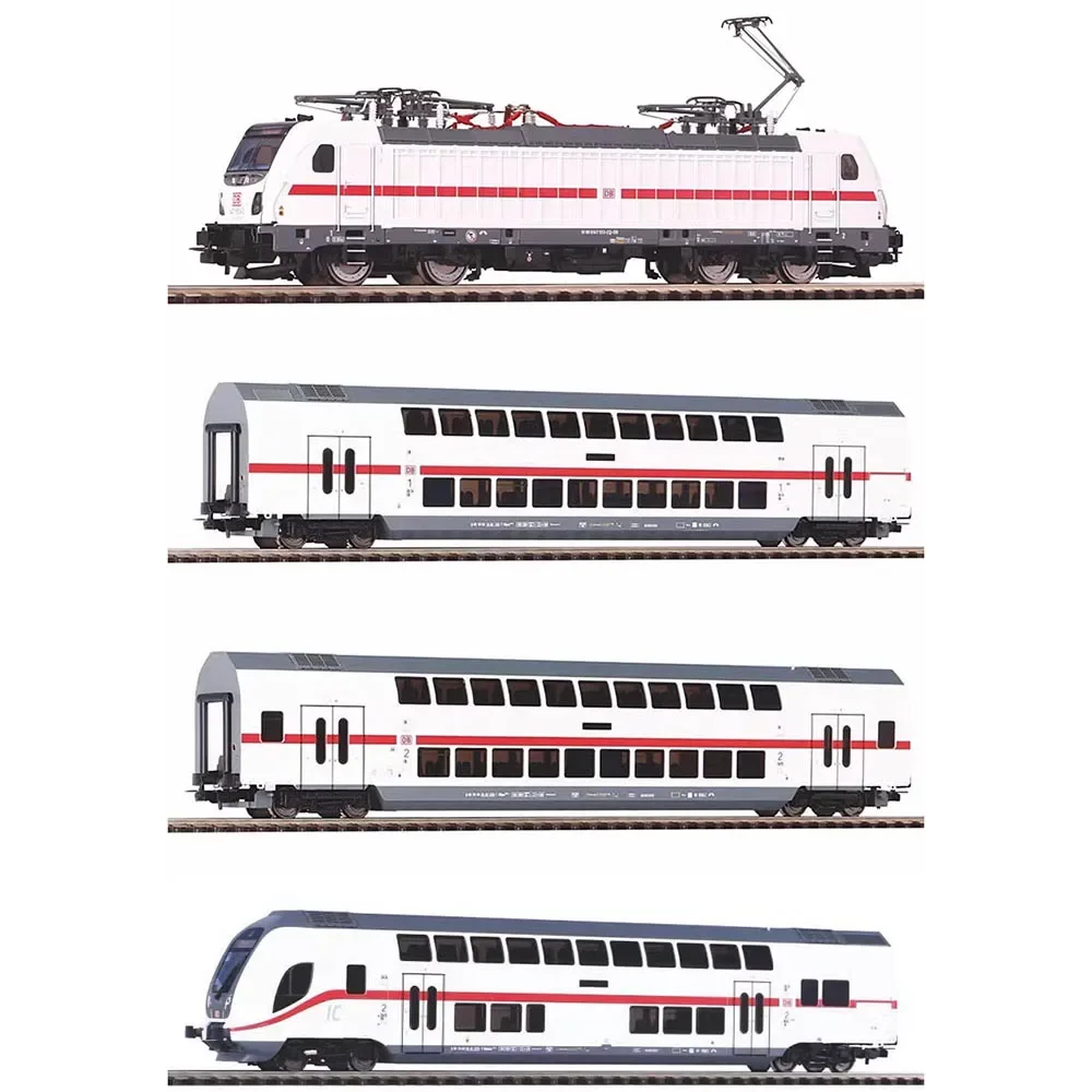 PIKO-HO-1-87-Train-Model-Set-51582-BR147-Electric-Locomotive-58800 ...