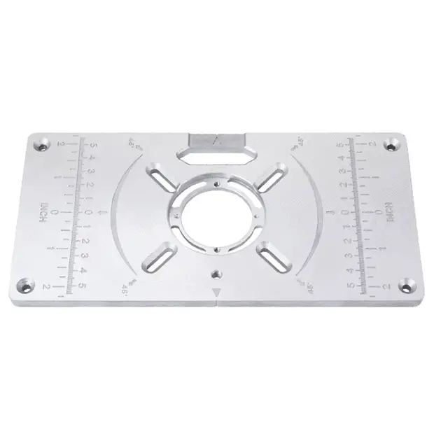 1 Állítsa Be Az Útválasztó Asztal Betéteket Alumínium Ötvözet Őrzőgép ...