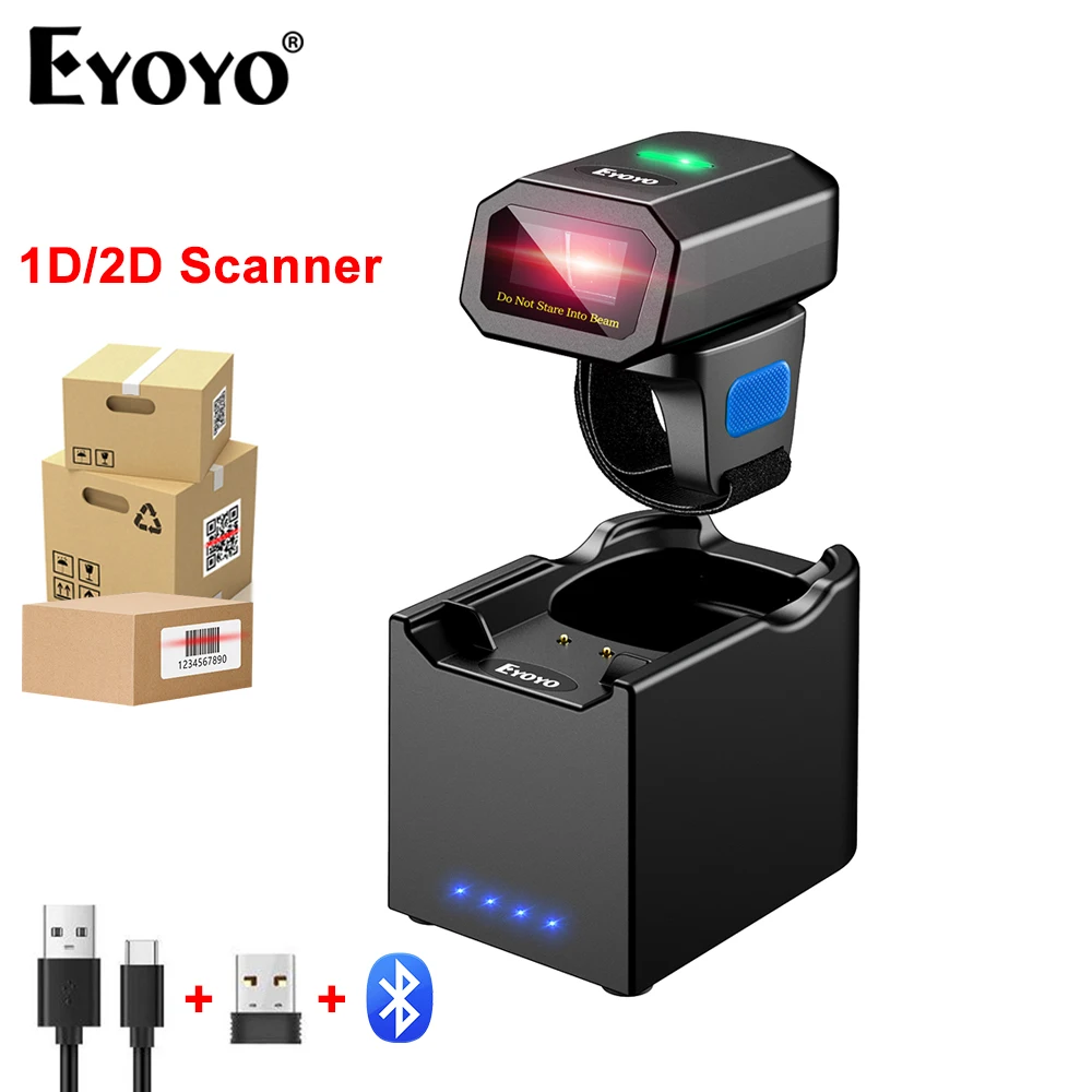 Eyoyo-Bluetooth-Barcode-Scanner-2D-Wireless-Warehouse-Portable-Mini ...