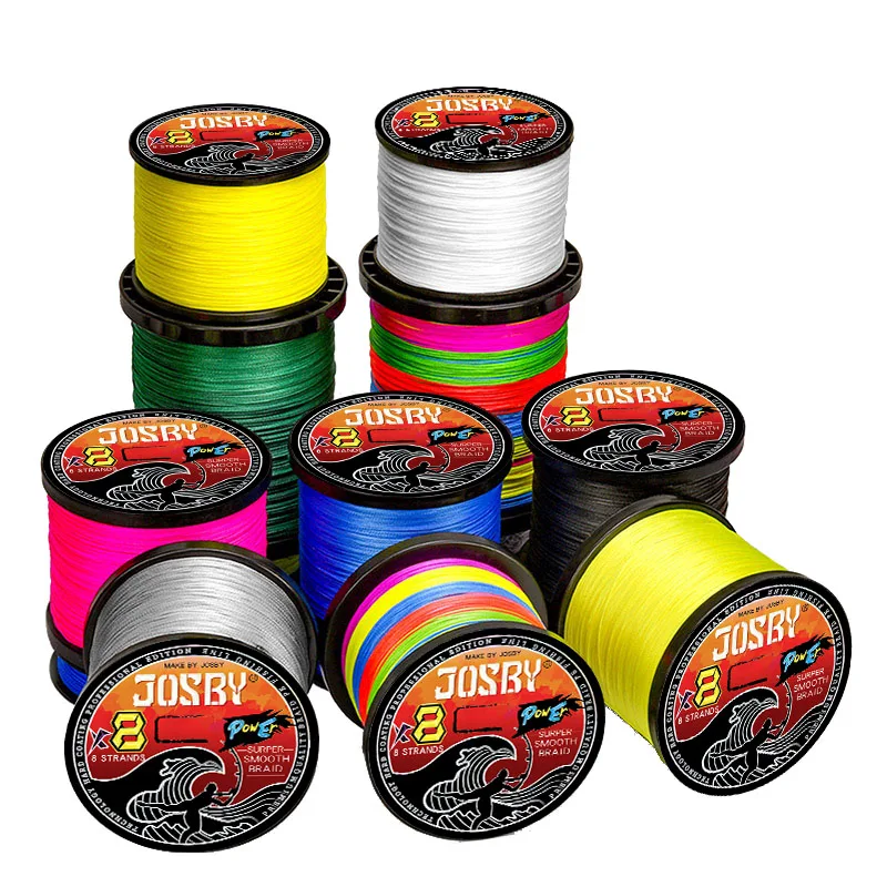 JOSBY Pesca Fly Fishing Line 8 Strand PE Carp Braided Wire Peche Sea ...