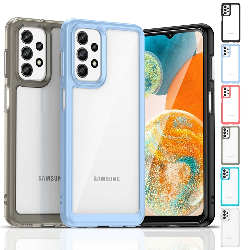 For Samsung Galaxy A23 Case Cover Samsung A23 5G Capas Shockproof ...