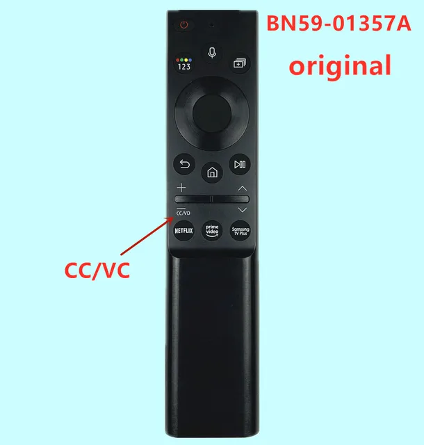 BN59-01357A BN59-01357B For Samsung QLED Voice Solar Energy TV Remote ...