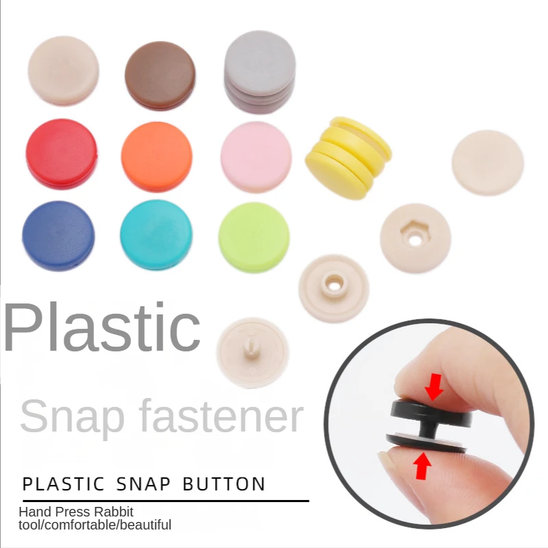 Plastic Button Four-In-One Buckle Hand Press Adjustable Tool-Free Color ...