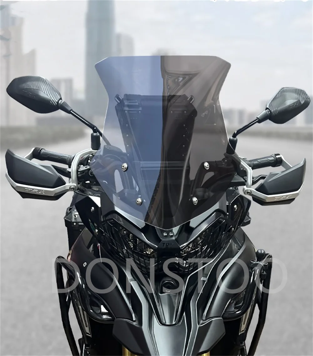 TRK 702X 47CM/52CM/57CM High Quality Transparent Motorcycle Windshield ...