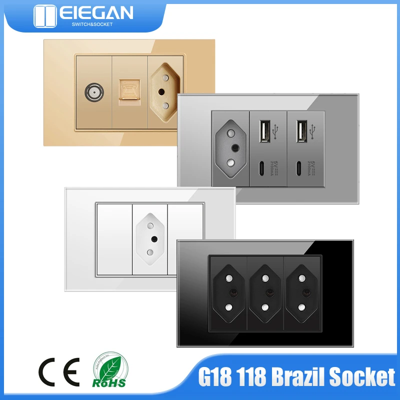 Brazil Standard Wall Sockets Switches | Electrical Outlets Switches ...