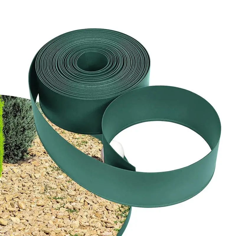 Green-Edging-Weeds-Barrier-Landscape-Edging-With-Curved-Topper-Flexible ...
