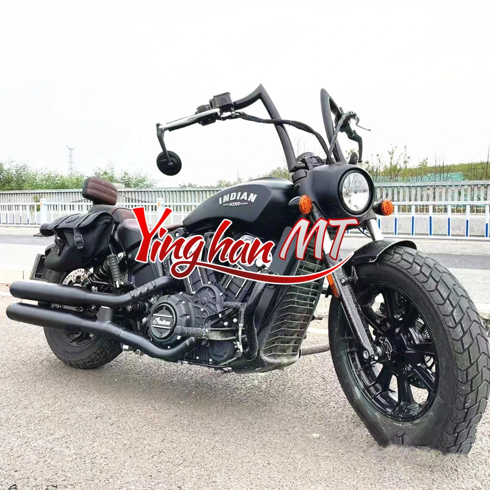 For Indian Scouts Hussar Bobber 2014 2022 Motorcycle steering wheel 1 1 ...