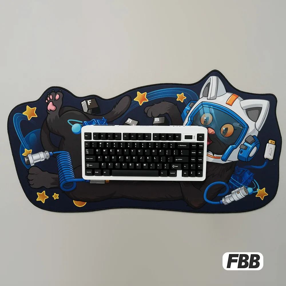 FBB-CAT-Custom-Deskmat-Special-shaped-mouse-pad-Cute-Kawaii-Locking ...