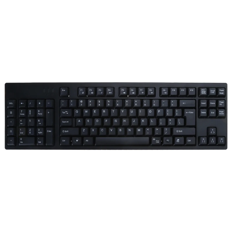 Modern-Black-Left-Handed-Keyboard-USB-HUB-Keyboard-Wire-Keyboard-for ...