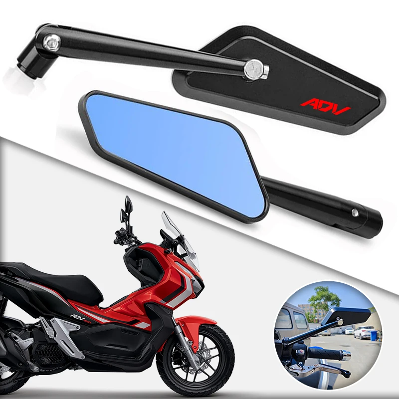 2pcs Modifying Motorcycle Rearview Mirror 360° Adjustable Rear View ...