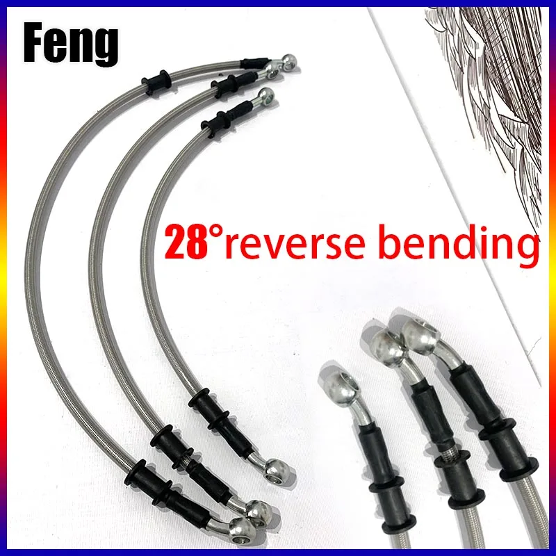 Lengh-400mm-1500mm-Hydraulic-Brake-Hose-Universal-Brake-Hose-Line-Steel ...