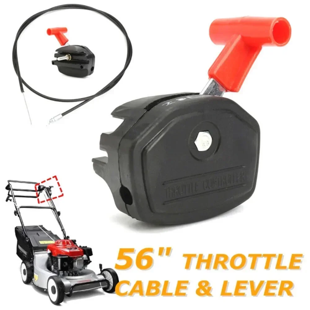 56-Throttle-Cable-Switch-Lever-Control-Handle-For-Lawnmower-Lawn-Mower ...