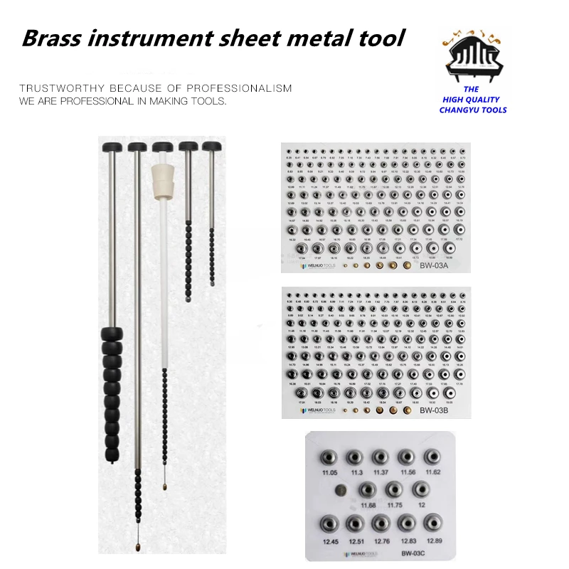 Brass Instrument Sheet Metal Tool, French Horn Trombone, Trumpet Tuning ...