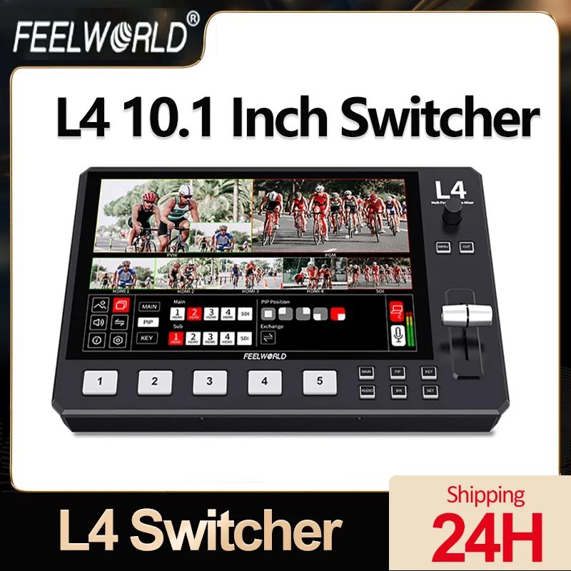 FEELWORLD-L4-Switcher-5-canais-tela-sens-vel-ao-toque-de-10-1-polegadas ...