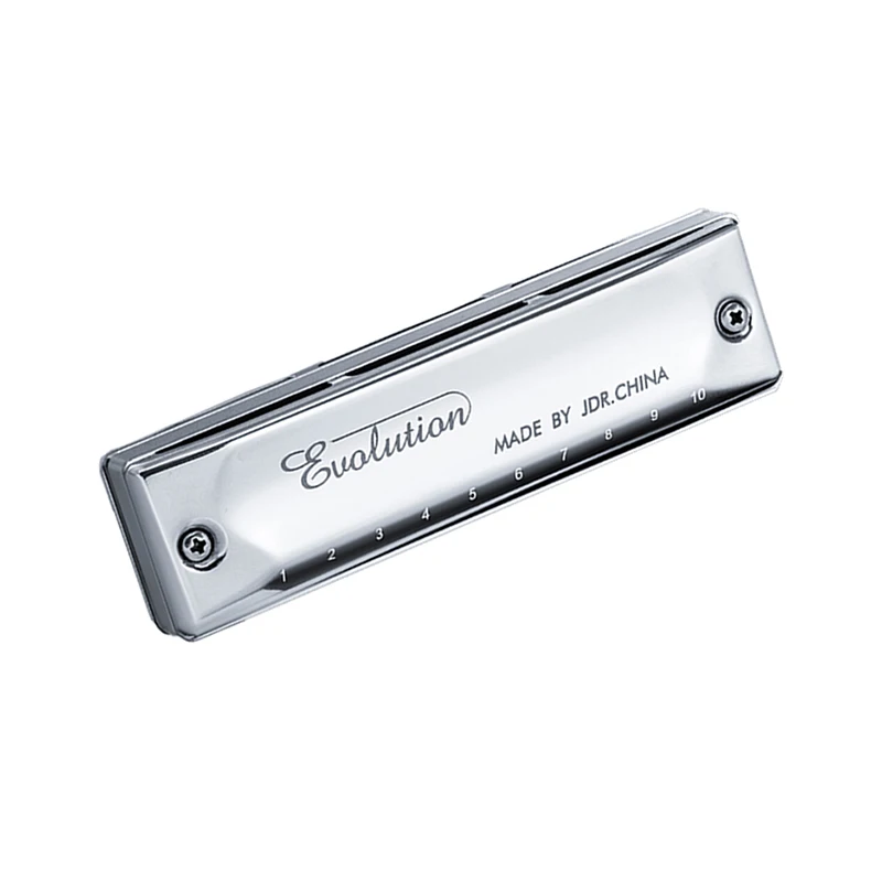 JDR-Diatonic-Harmonica-EVO-1720-Blues-Harp-Aluminum-Comb-Mouth-Organ ...