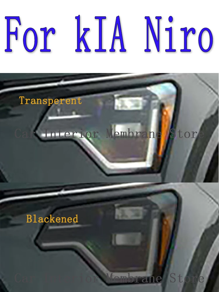 For-Kia-NIRO-SG2-2019-2022-2023-Car-Exterior-Headlight-Anti-scratch-TPU ...