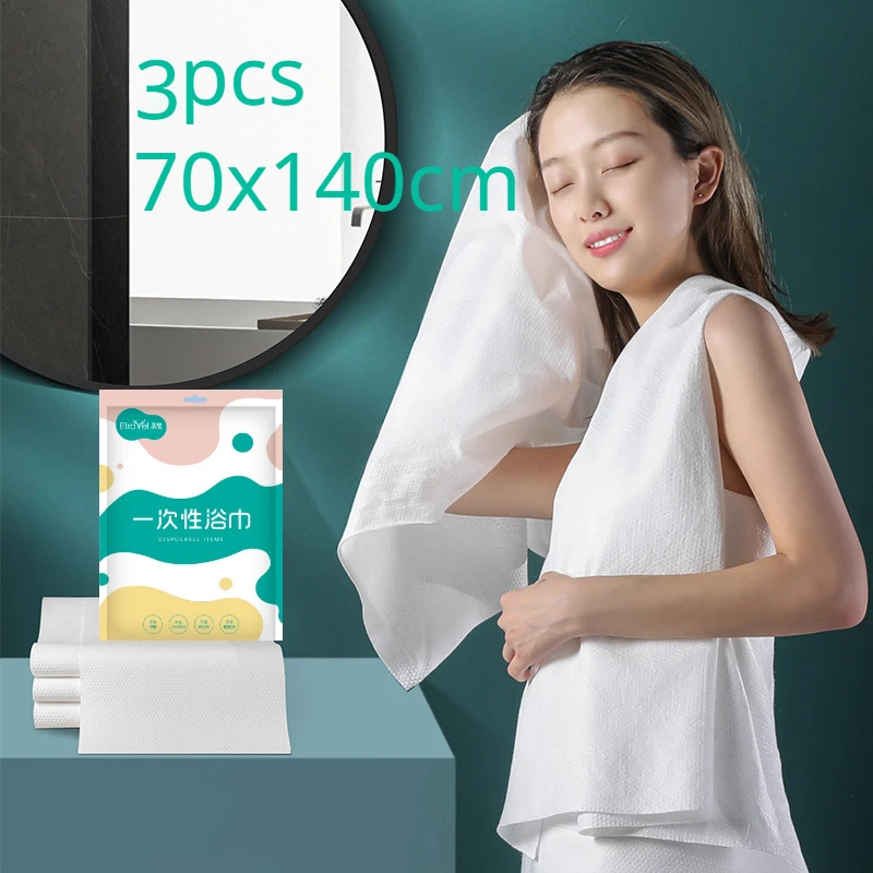 3Pcs-Set-Bath-Towel-Disposable-Capsules-Compressed-Towels-Cleansing ...
