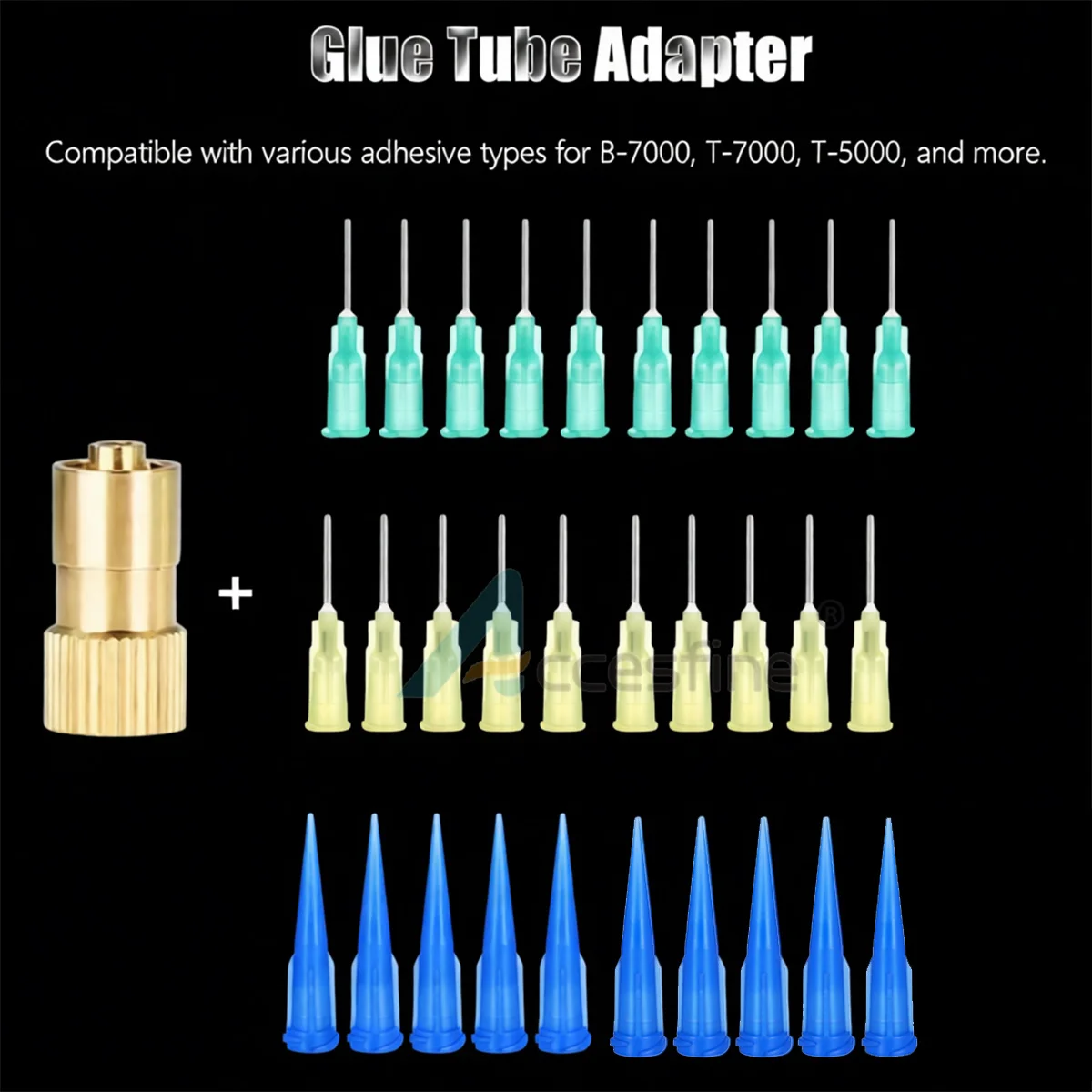 Glue Tube Adapter & T1 T2 Needle For Solder Flux Paste Alcohol Glue ...