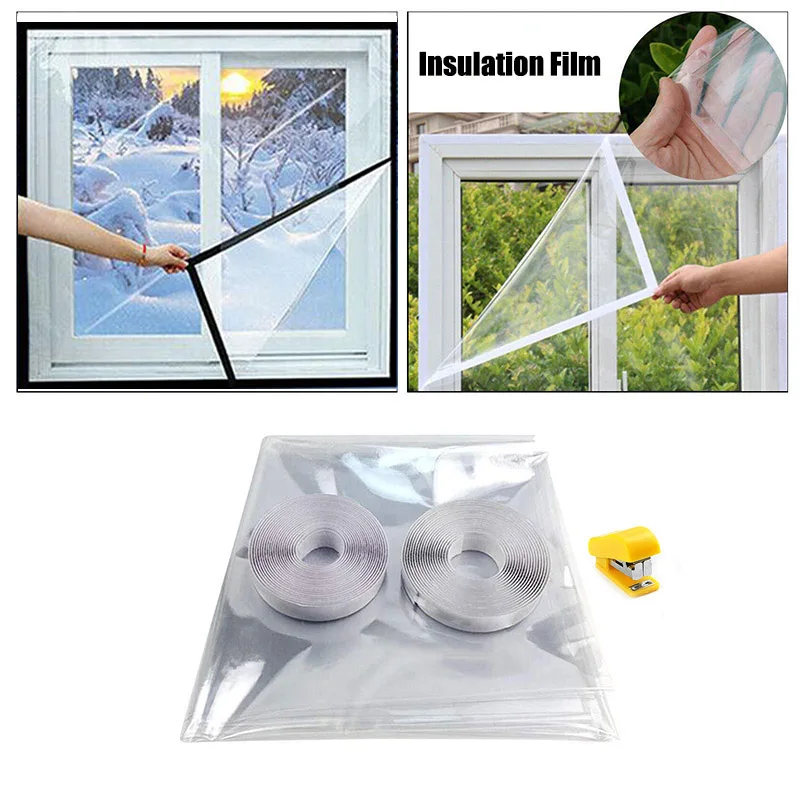 Free Cut Winter Window Seal Film Self Adhesive Thermal Insulation Film ...
