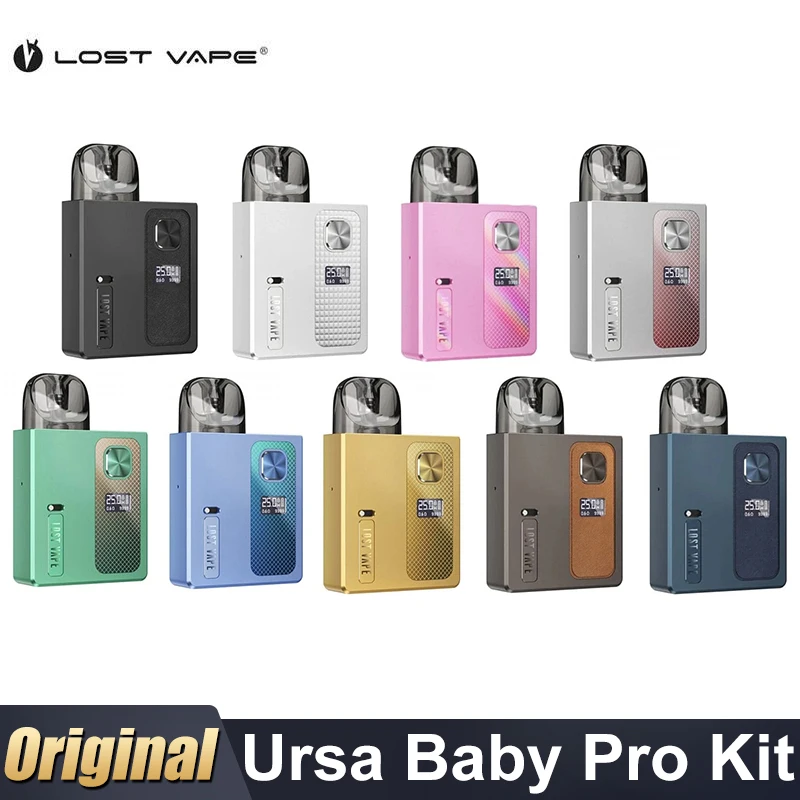 Original Lost Vape Ursa Baby Pro Kit Vape 25W 900mAh Battery 2.5ml Ursa ...