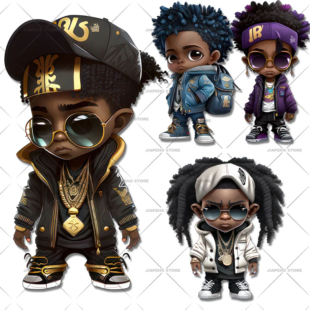 Fashion-Rapper-Boy-Printing-Stickers-On-Clothes-Colorful-Cool-Hippie ...